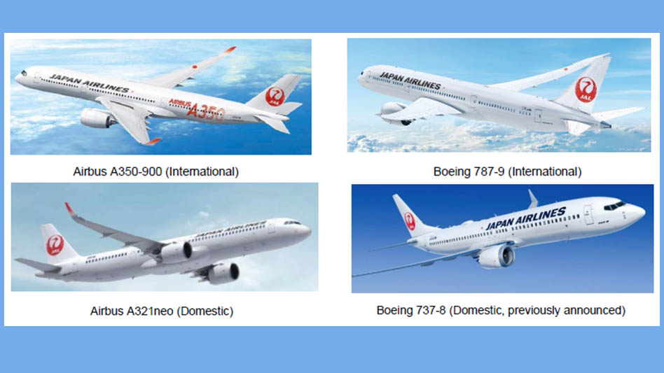 Japan Airlines to introduce 42 new Airbus, Boeing jets - Aerospace Manufacturing and Design