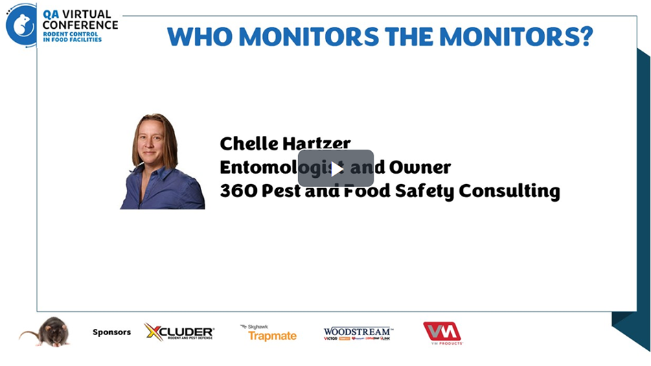 Who Monitors the Monitors? - Quality Assurance & Food Safety