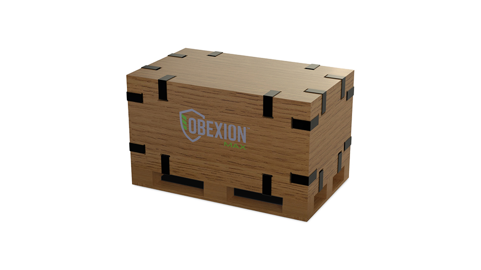 Labelmaster’s DGeo + Action Wood 360 collapsable wood crates - EV ...