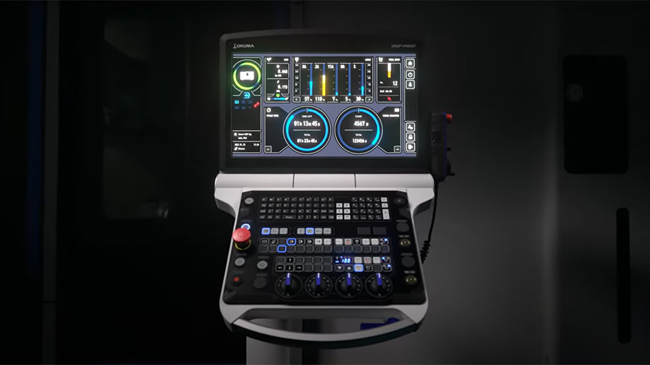 Okuma OSP-P500 Reveal - Aerospace Manufacturing and Design