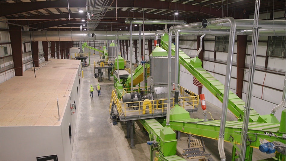 Regen opens wind turbine blade recycling facility - Recycling Today Regen opens wind turbine blade recycling facility - Recycling Today