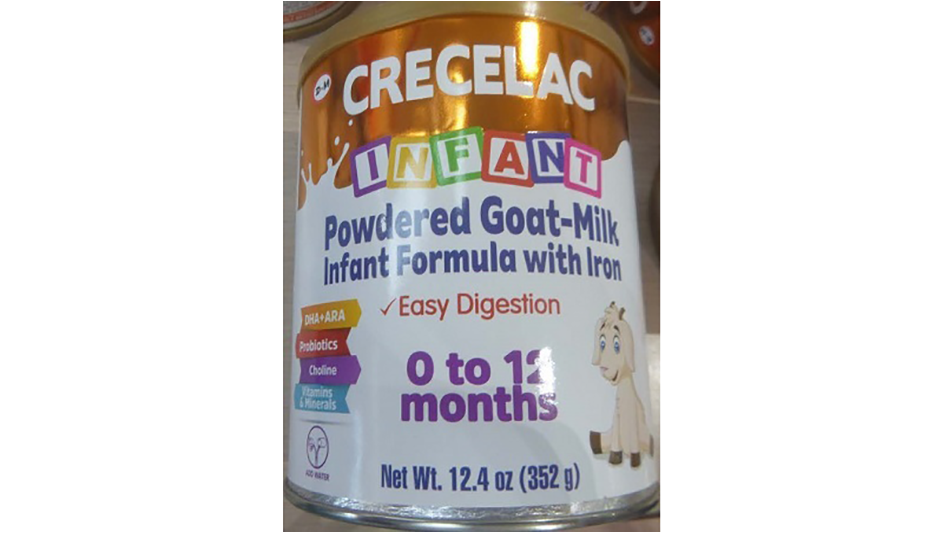 FDA Issues Alert on Cronobacter Safety Concerns in Crecelac Goat Milk ...