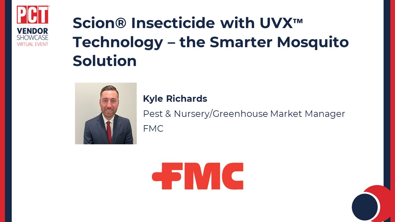 Scion® Insecticide with UVX™ Technology – the Smarter Mosquito Solution ...