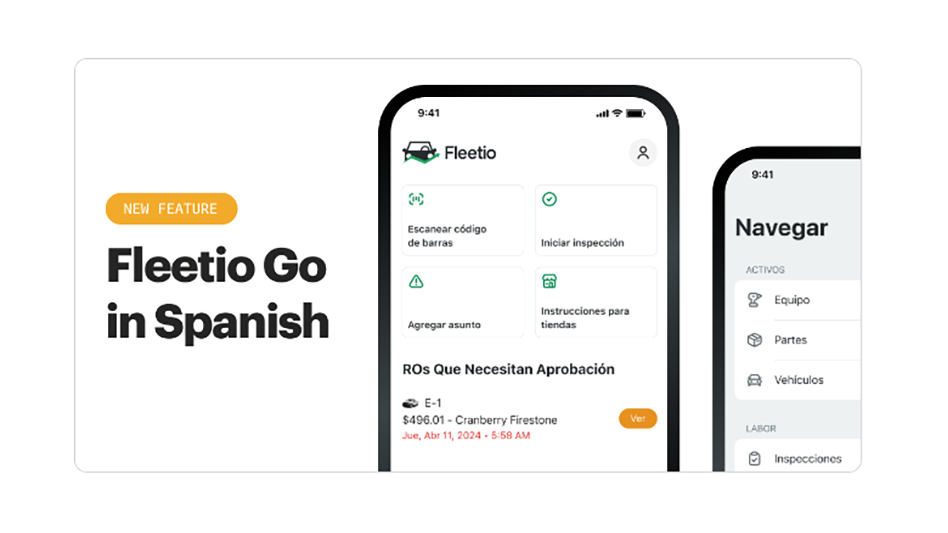 Fleetio Go Fleet Maintenance App Now Available in Spanish - Pest ...