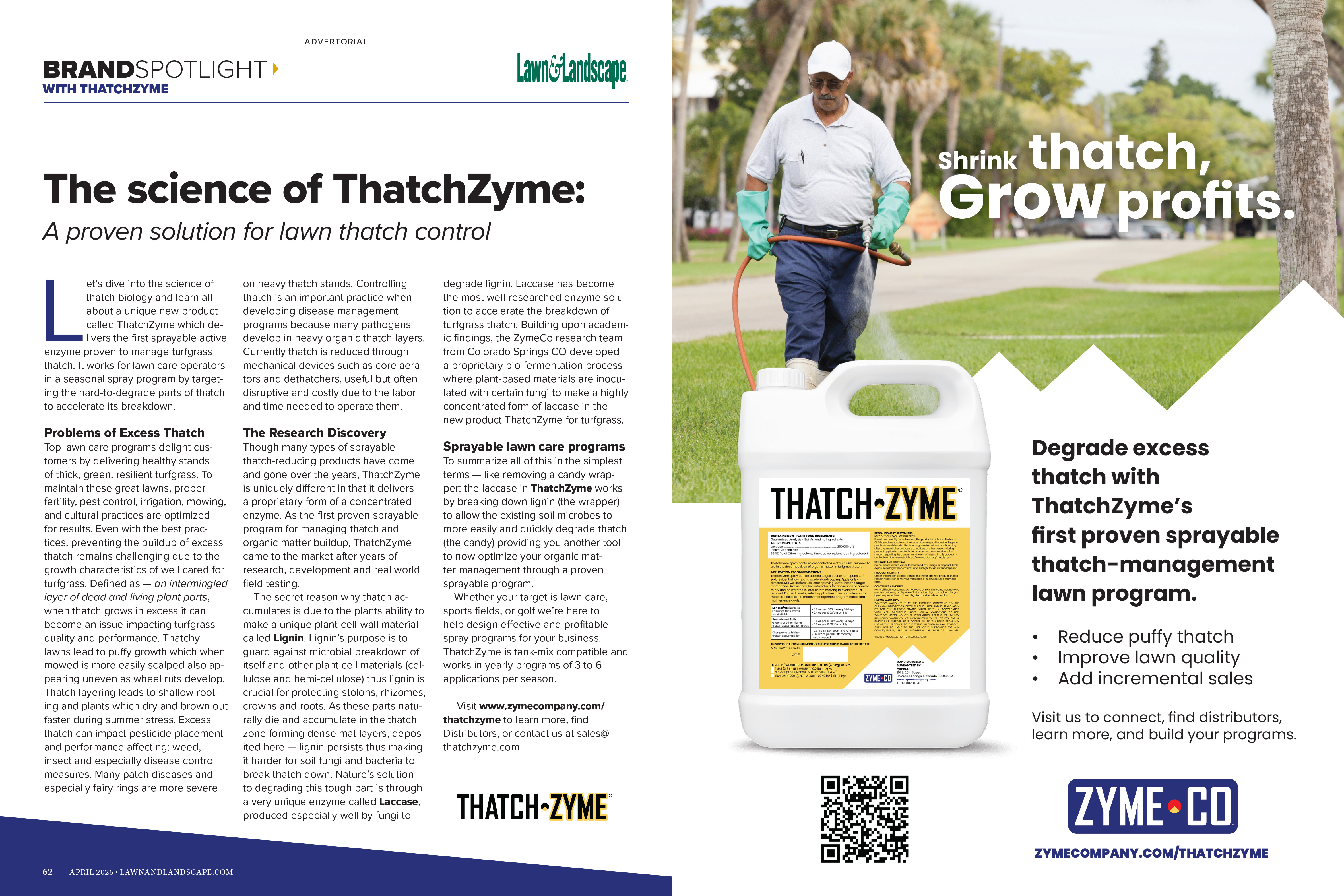 The science of ThatchZyme: A proven solution for lawn thatch control ...