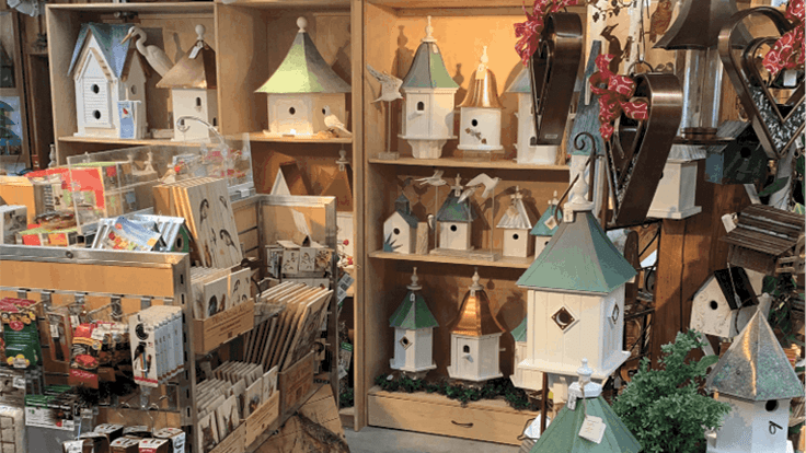 Birding behaviors - Garden Center